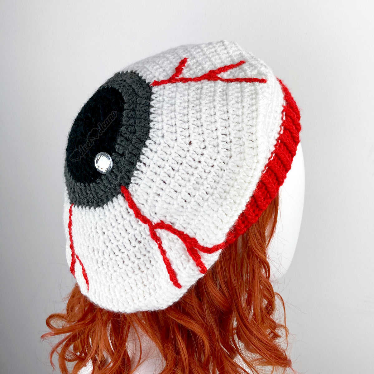 Eye See You Beret - Crochet Eyeball Hat by VelvetVolcano - Womens, Mens ...