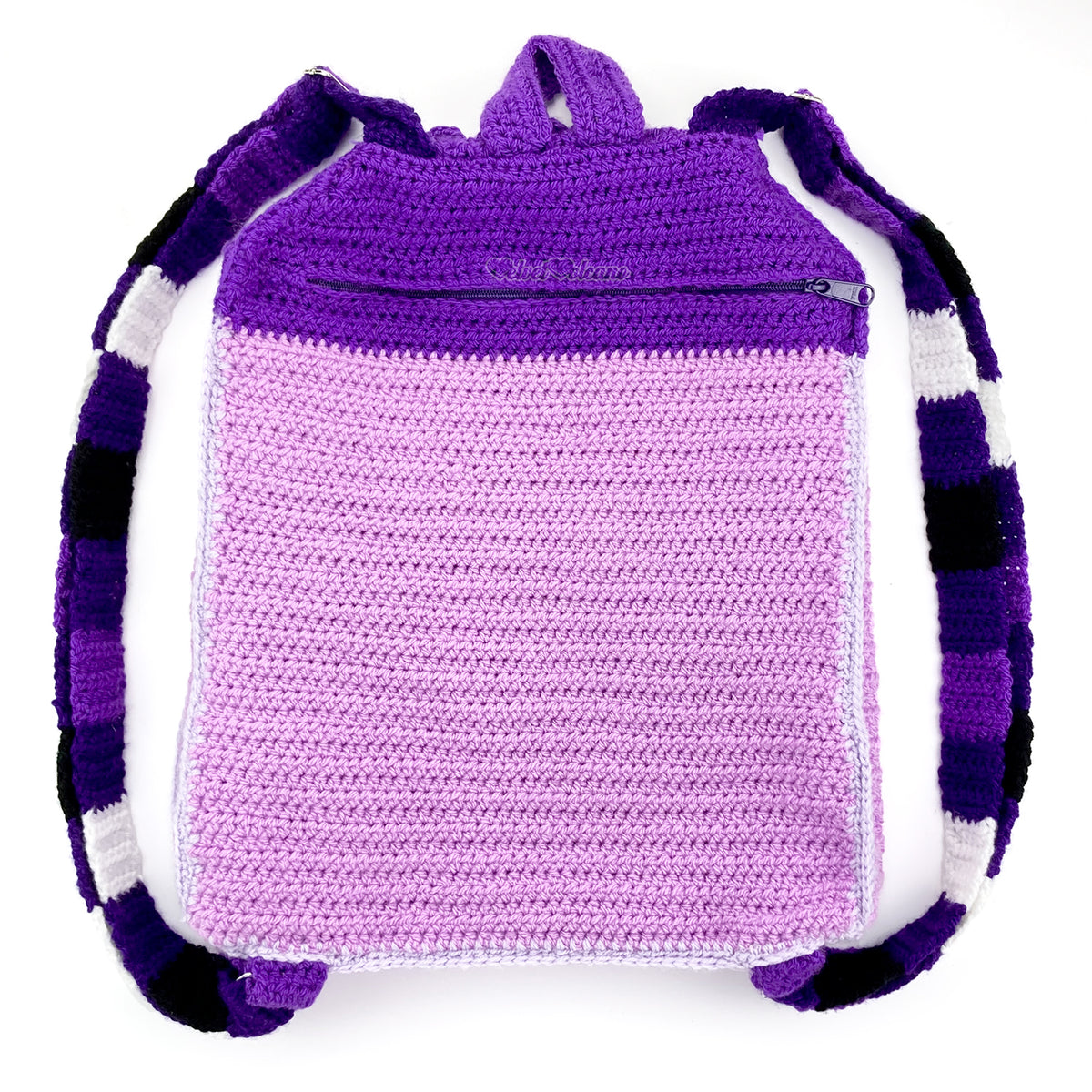 Haunted House Backpack - Crochet Spooky Halloween Pastel Goth Bag by ...